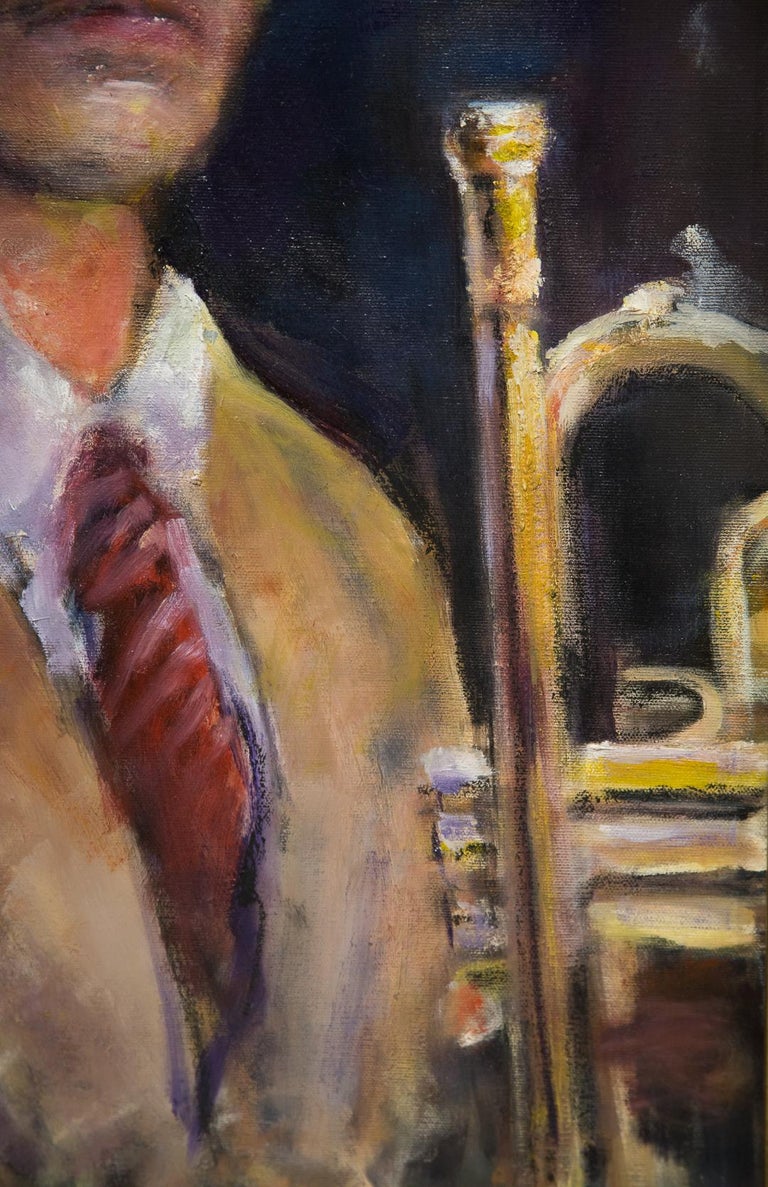 John Osler - "Nola Jazzman" Musician, Male Figure, Trumpet, Portrait ...