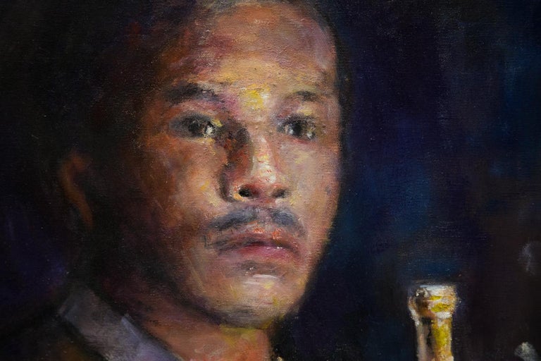 John Osler - "Nola Jazzman" Musician, Male Figure, Trumpet, Portrait ...