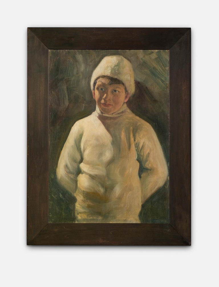 Eliel Saarinen - "Portrait of a Young Eero Saarinen", Painted By His ...