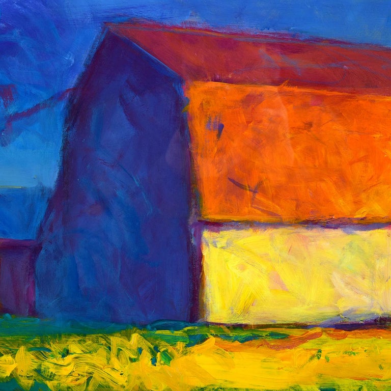 JOHN LOUIS KRIEGER - "Evening in the Garden" Bucolic Landscape with ...