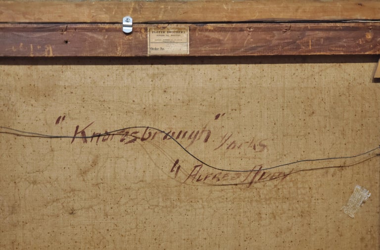 Alfred Addy - Landscape View of Knaresborough Yorkshire United Kingdom ...