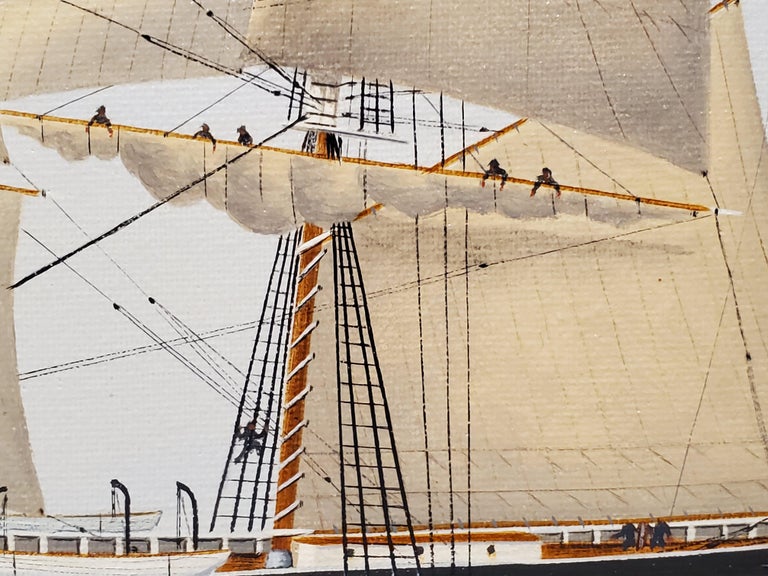 R. Jordan - The Formosa A Ship At Sea signed by R. Jordan at 1stDibs