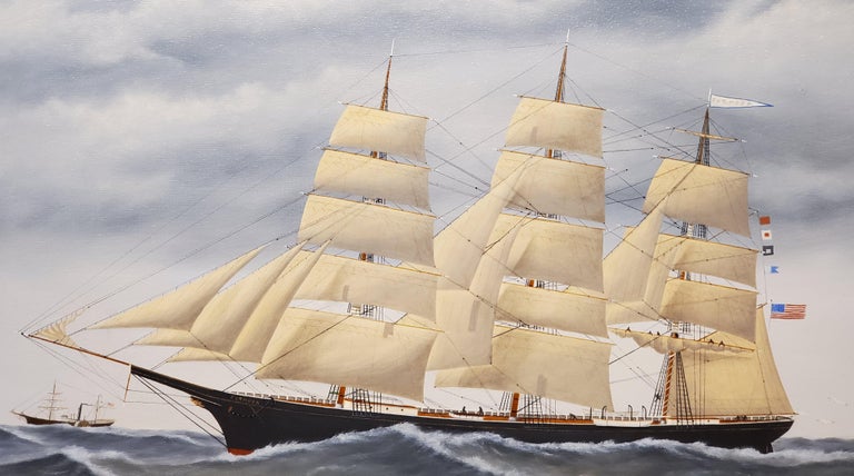 R. Jordan - The Formosa A Ship At Sea signed by R. Jordan at 1stDibs