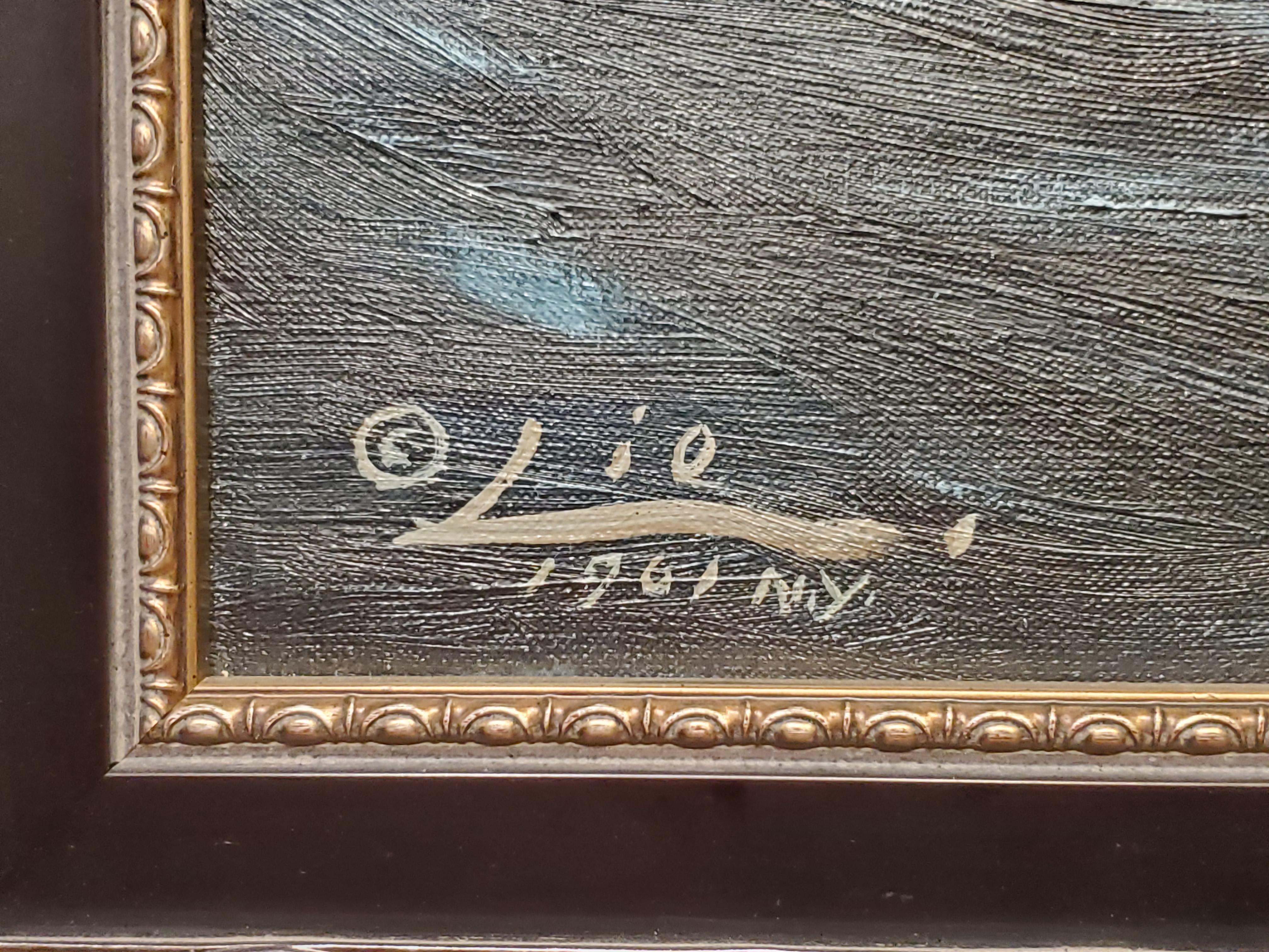 Robert F. Lie - Robert Lie Large Marine View of Vessel "The Eagle ...