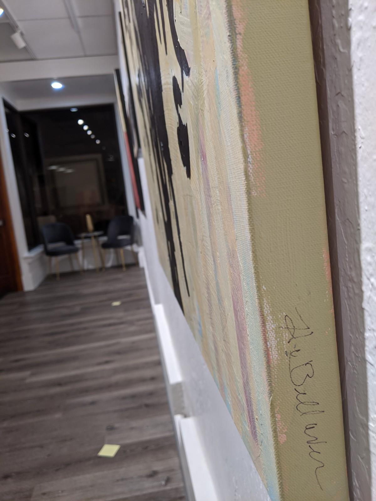 Helen Bellaver - Because of Amani - Large Contemporary Abstract ...