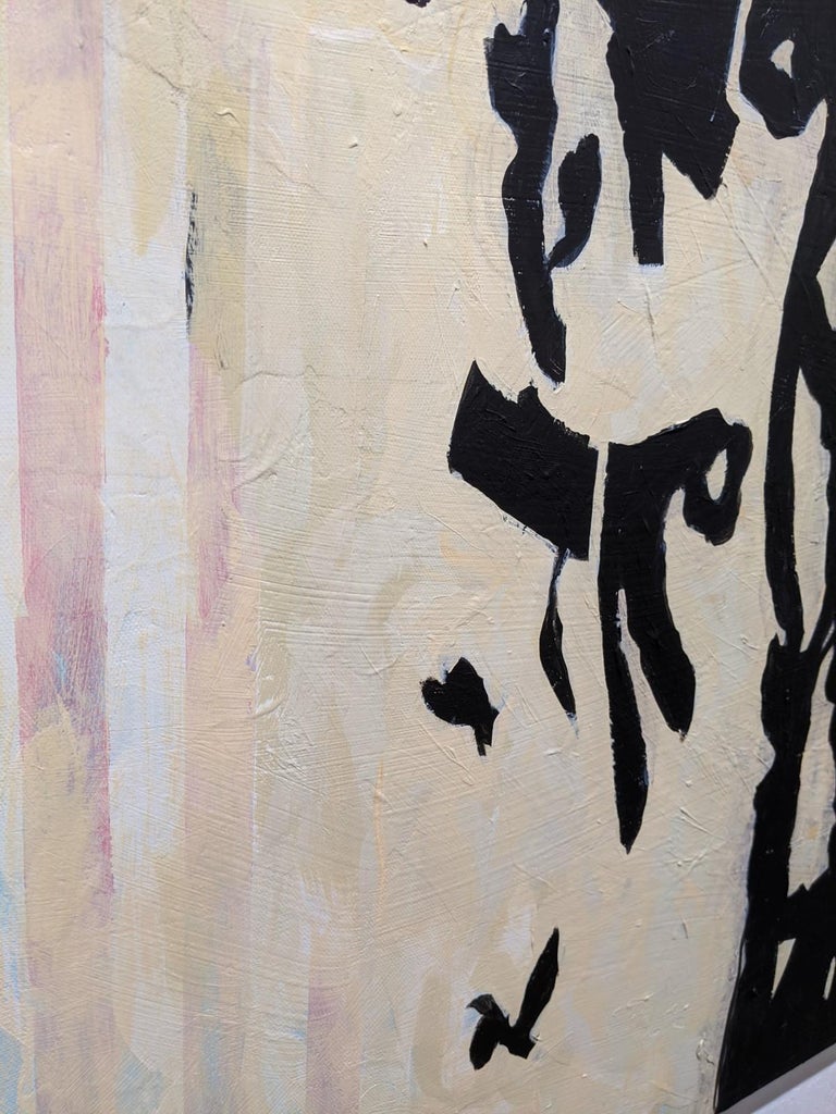 Helen Bellaver - Because of Amani - Large Contemporary Abstract ...