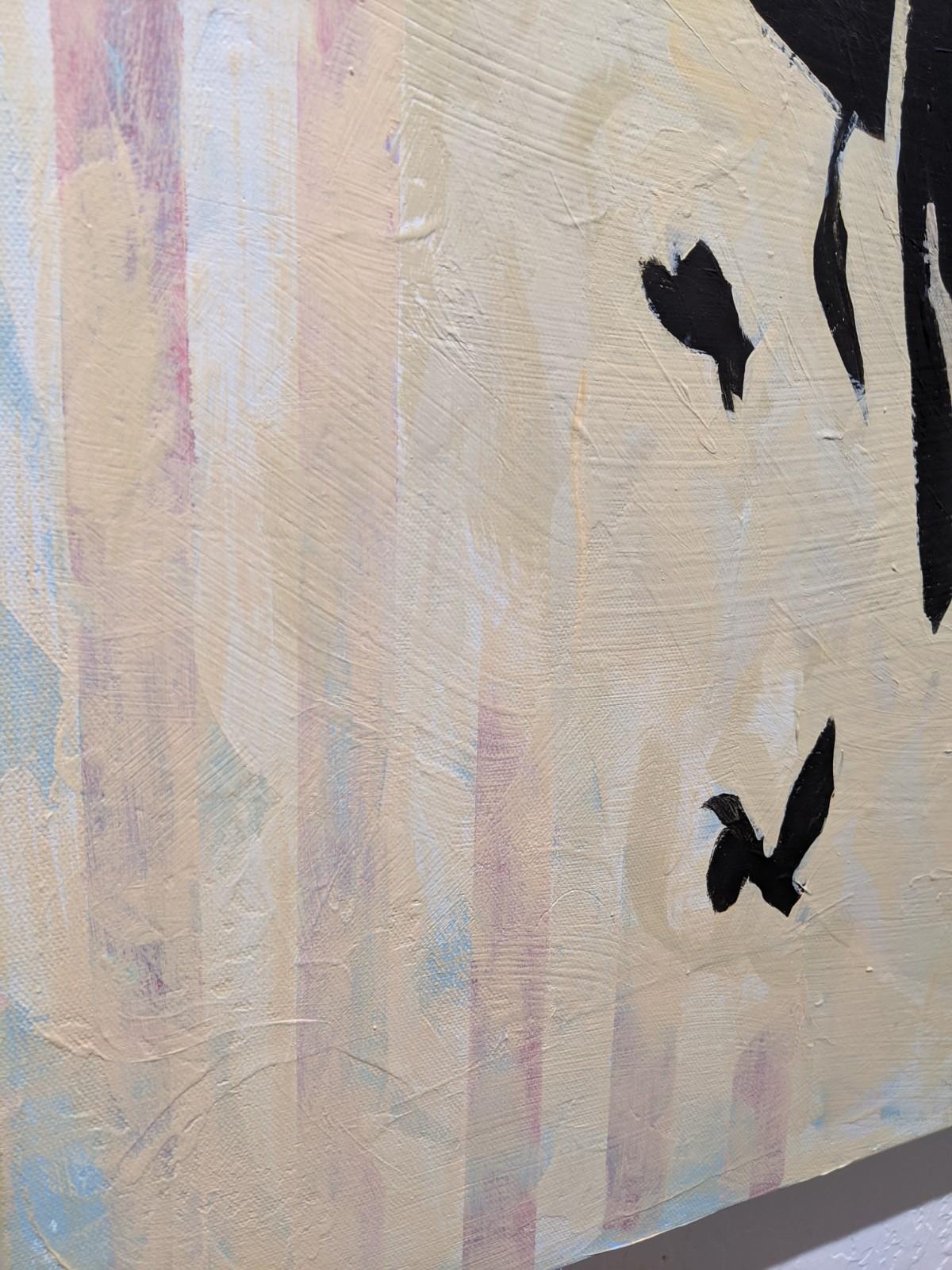 Helen Bellaver - Because of Amani - Large Contemporary Abstract ...