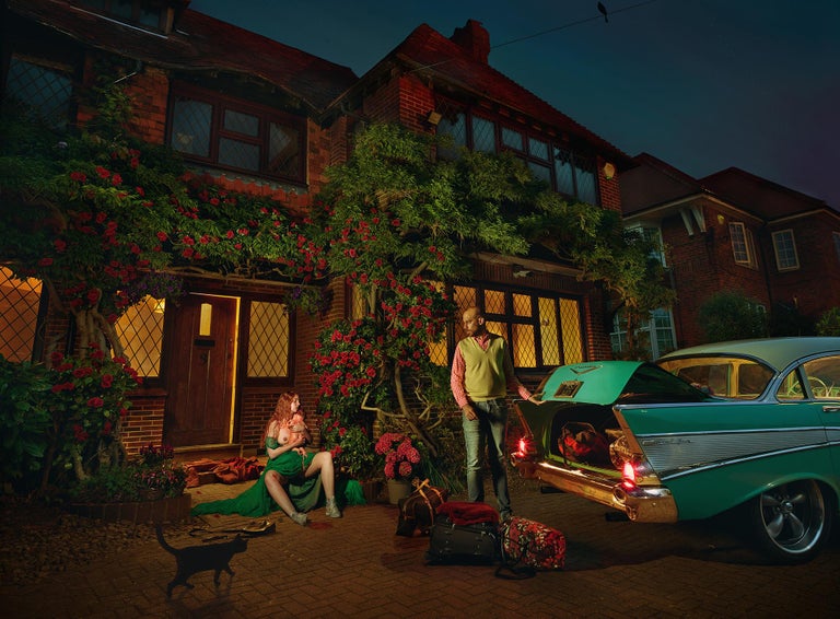 Natalie Lennard - Ejection Reflex- Staged Photograph of Vintage Home ...