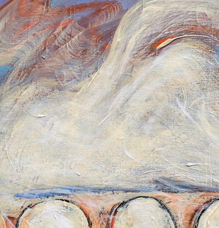 Helen Bellaver - Three - Geometric Abstract Expressionist Acrylic ...