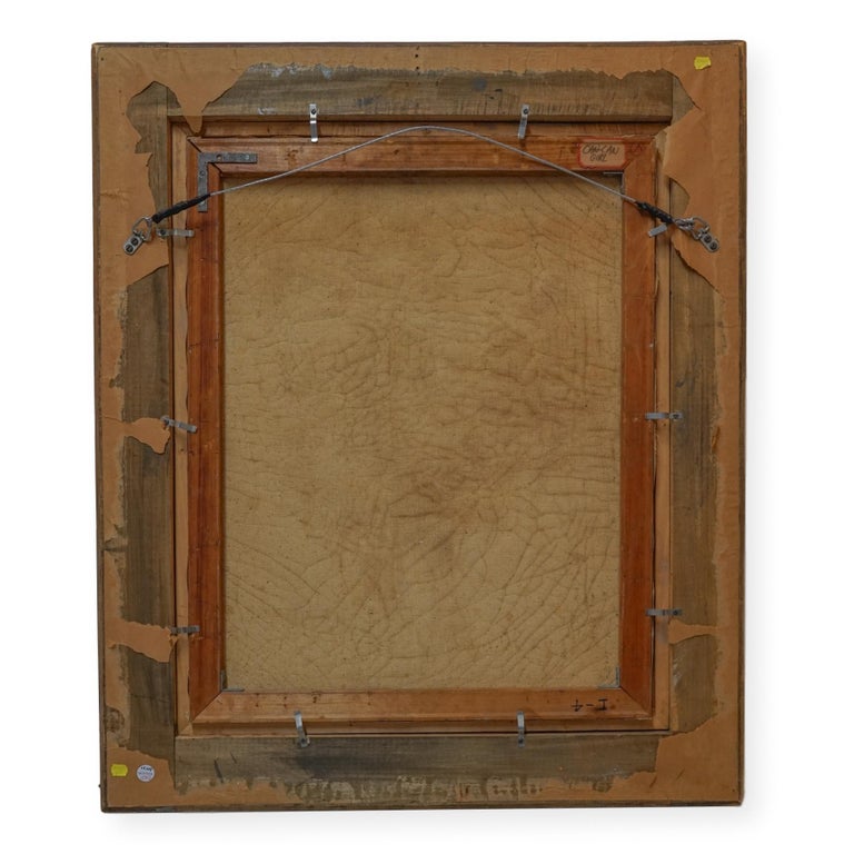 Anthony triano - 1958 Impressionist Can Can Dancer at 1stDibs