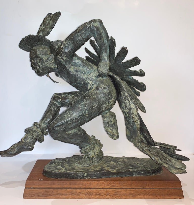 fred fellows - Edition # 1/50 "Dancing Back to Past" American Indian ...