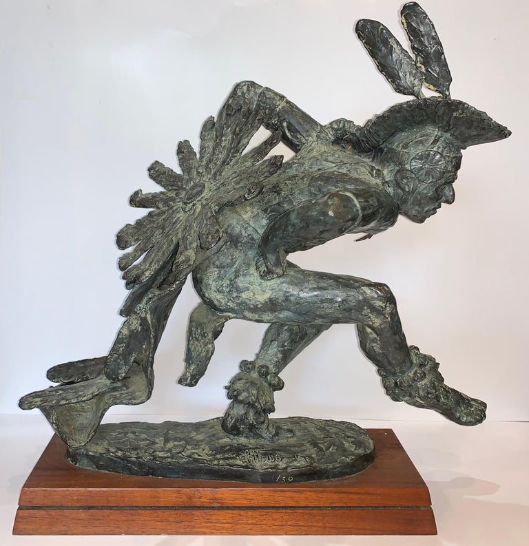 fred fellows - Edition # 1/50 "Dancing Back to Past" American Indian ...
