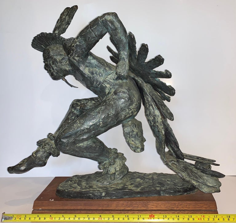 fred fellows - Edition # 1/50 "Dancing Back to Past" American Indian ...