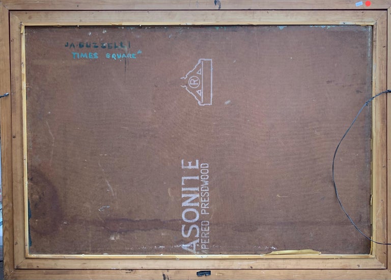 Joseph Buzzelli - Mid-century Abstract Expressionist NYC Street Scene ...