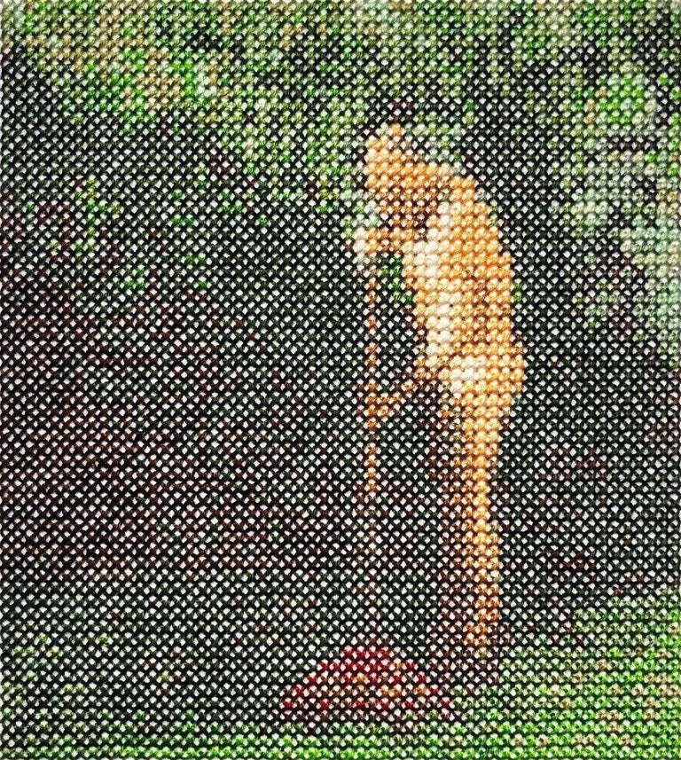Aubrey Longley-Cook - "Yard Work 7" one of a kind contemporary hand ...