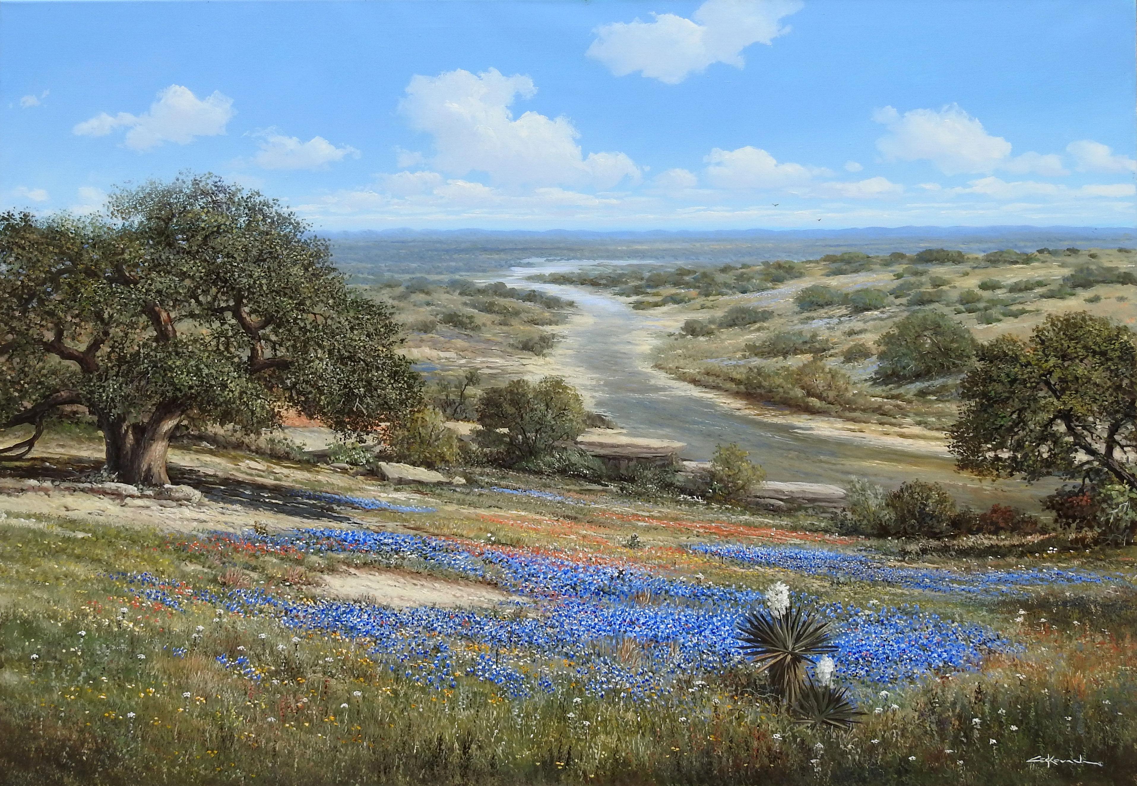 George Kovach - "Under the Blue Texas Skies", George Kovach, Original ...