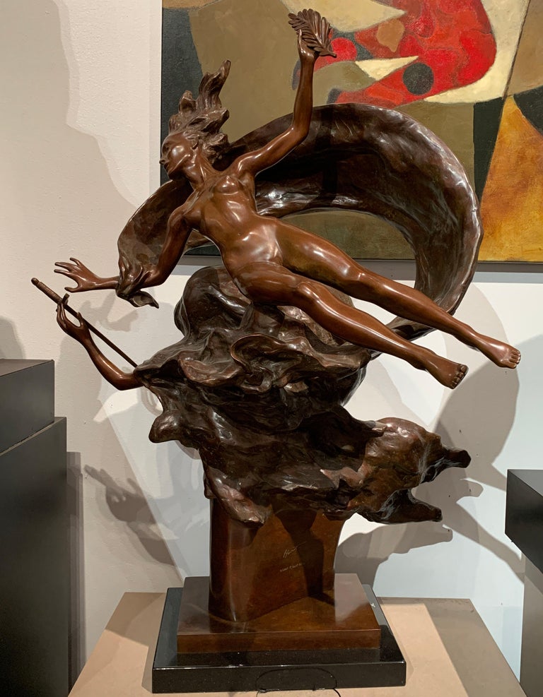 Frederick Hart - "Liberty and Sacrifice", Frederick Hart, Bronze ...