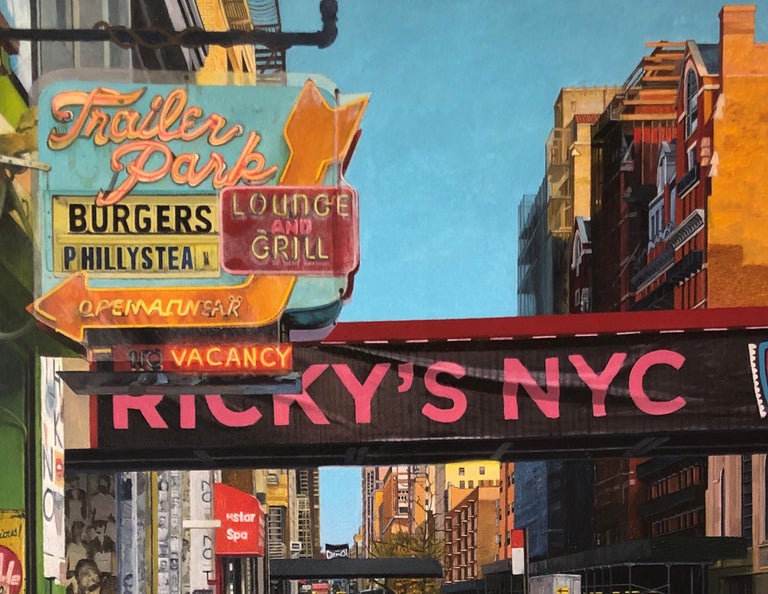 David Desimone - DAVID DESIMONE, American realist oil painting of NYC ...