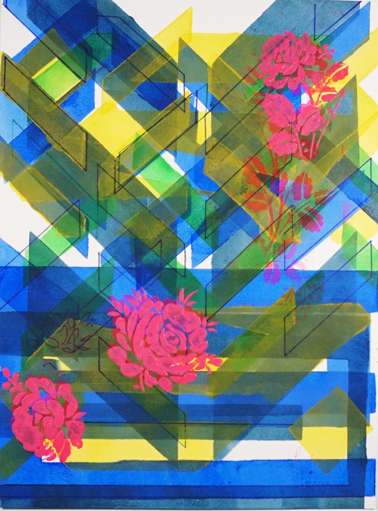 Lisa Petker-Mintz - Diagonals and Stripes For Sale at 1stDibs