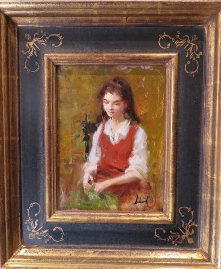 Richard Schmid - Young Girl at 1stDibs | avery palmer art, richard ...