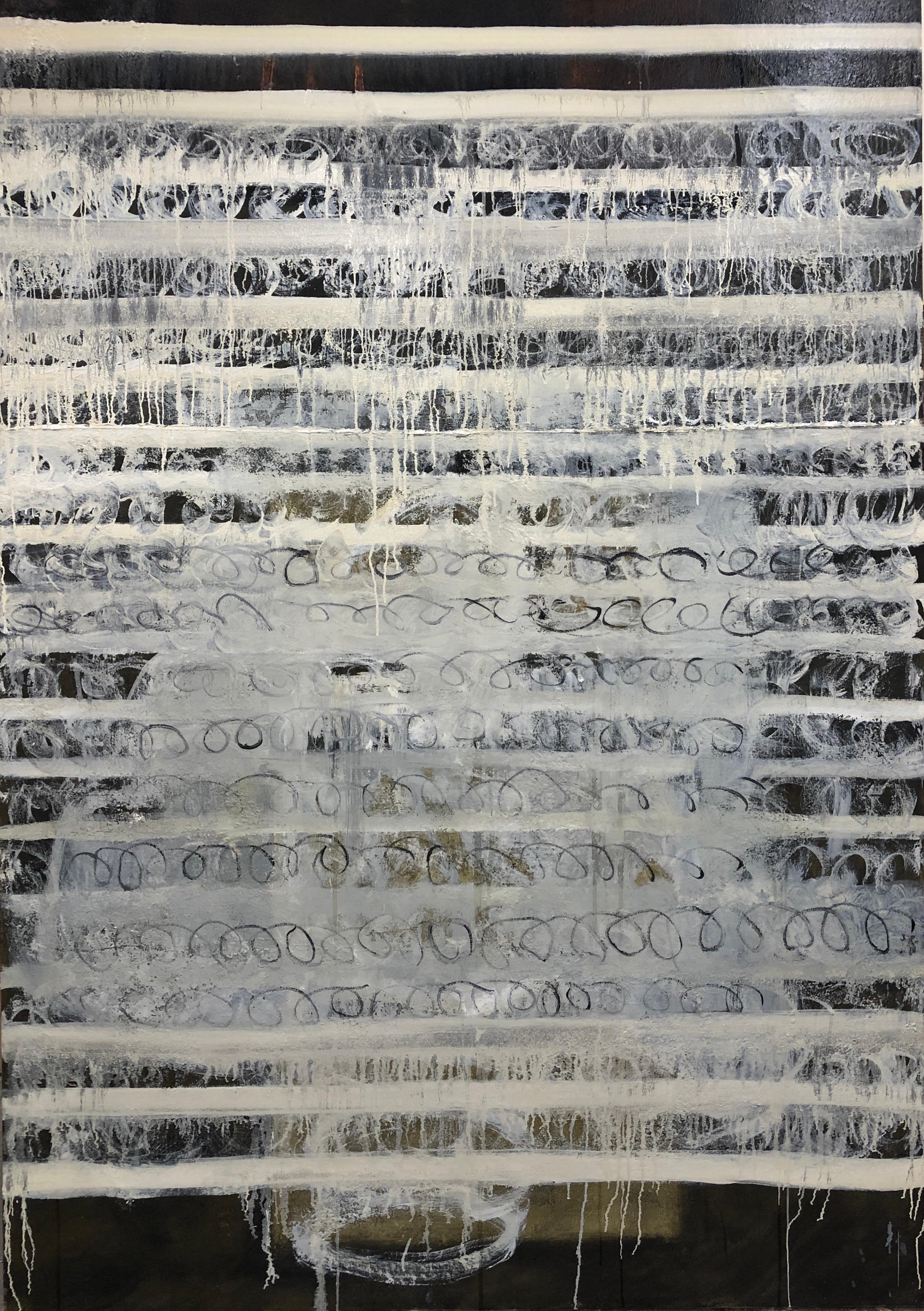 John McCaw - "Between the Lines" Mixed Media Painting For Sale at ...