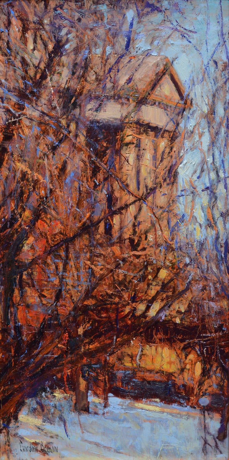 Gordon Brown - Winter Afternoon, Oil Painting For Sale at 1stdibs