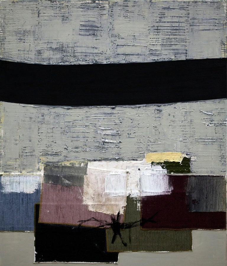 John McCaw - "Under One Roof" Mixed Media Painting For Sale at 1stDibs
