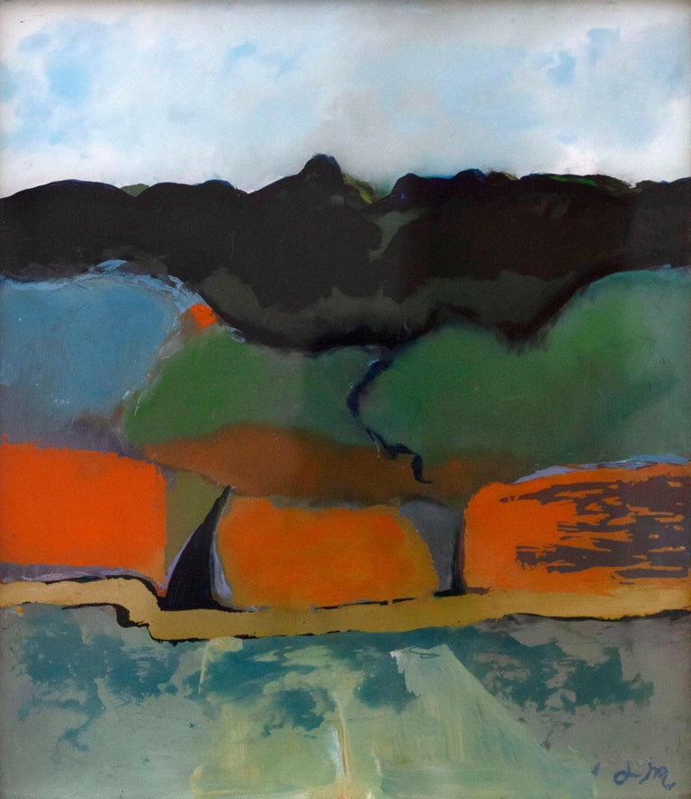 John McCaw - "In the Distance" Acrylic Painting For Sale at 1stDibs