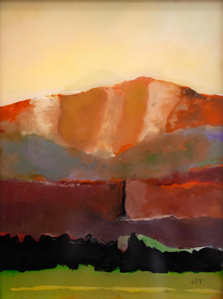 John McCaw - "High Noon" Acrylic Painting For Sale at 1stDibs