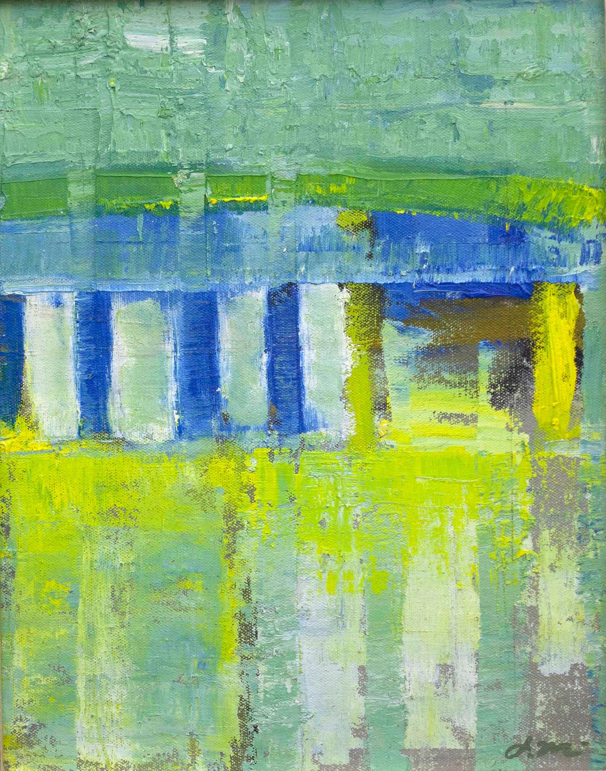 John McCaw - "Time Capsule" Mixed Media Painting For Sale at 1stDibs