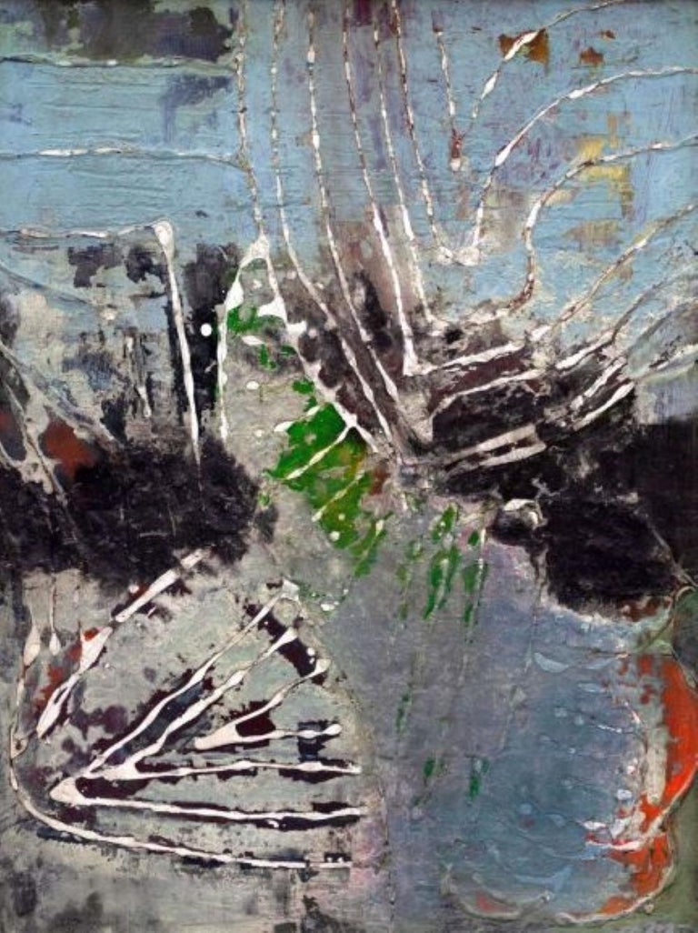 John McCaw - "Bloom" Mixed Media Painting For Sale at 1stDibs