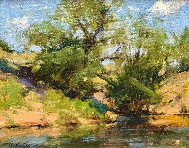Michael J. Lynch - "Summer Reflection" Oil Painting For Sale at 1stDibs