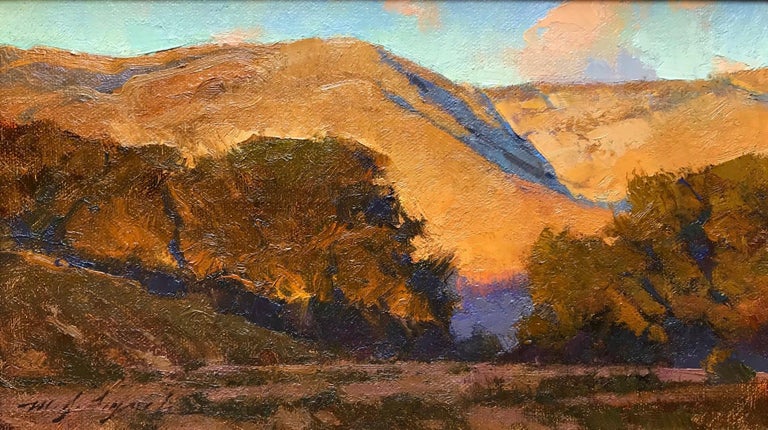 Michael J. Lynch - "Last Light" Oil Painting For Sale at 1stDibs