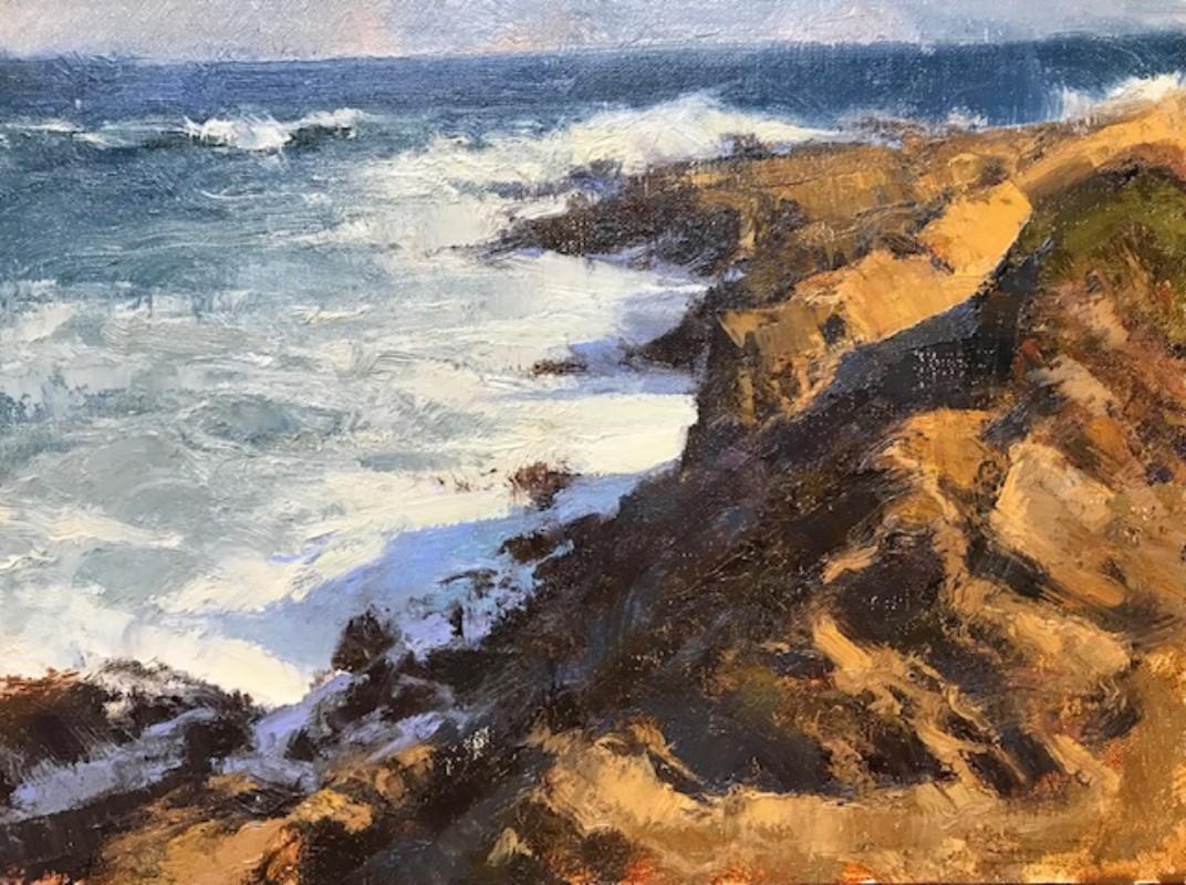 Michael J. Lynch - "Last Light" Oil Painting For Sale at 1stDibs