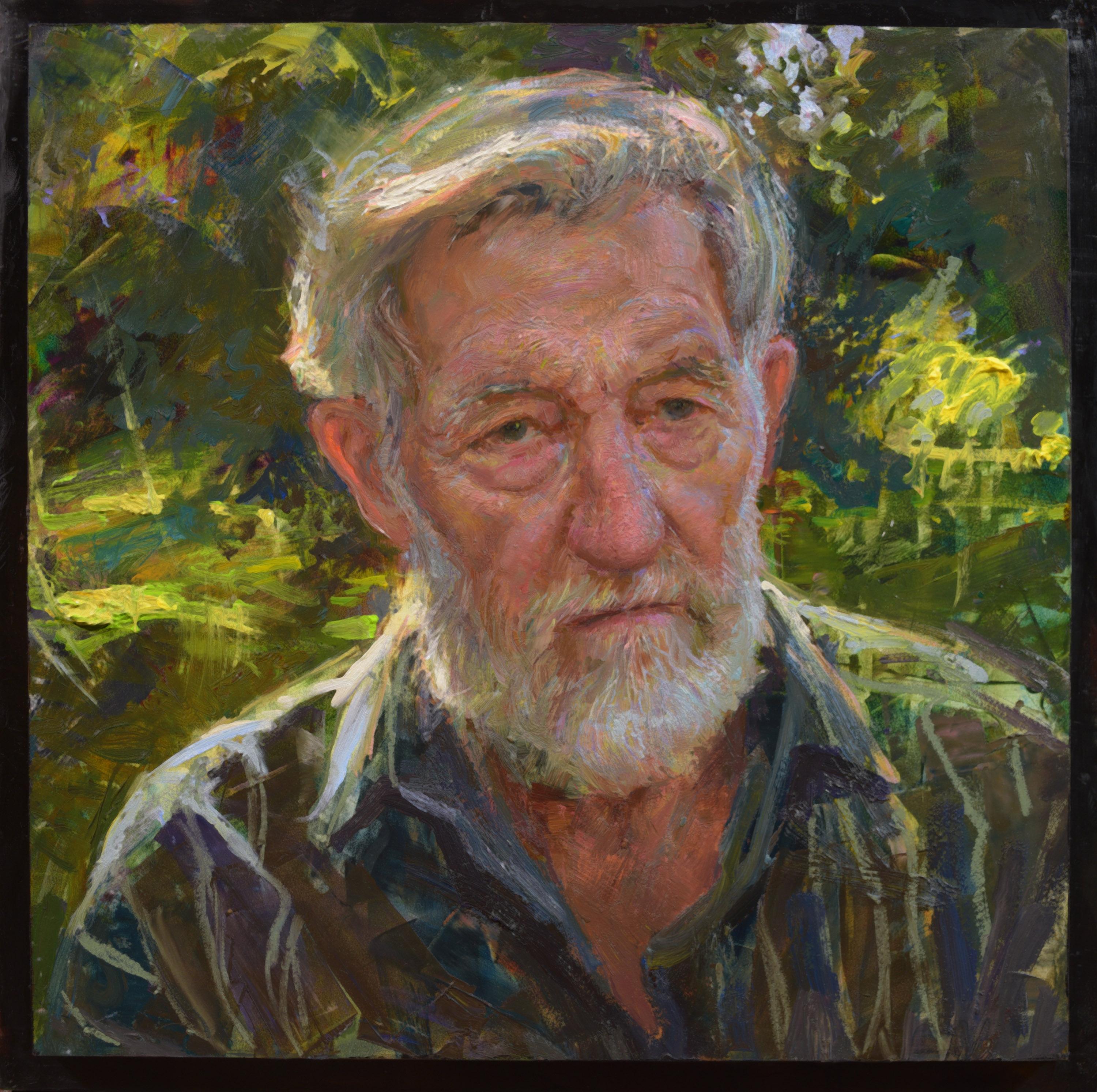 Rose Frantzen - "Outside Time" Oil Painting at 1stDibs