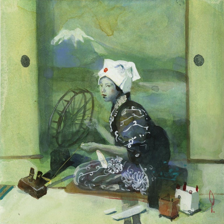 George Pratt - "Loom" Watercolor painting For Sale at 1stDibs | george ...