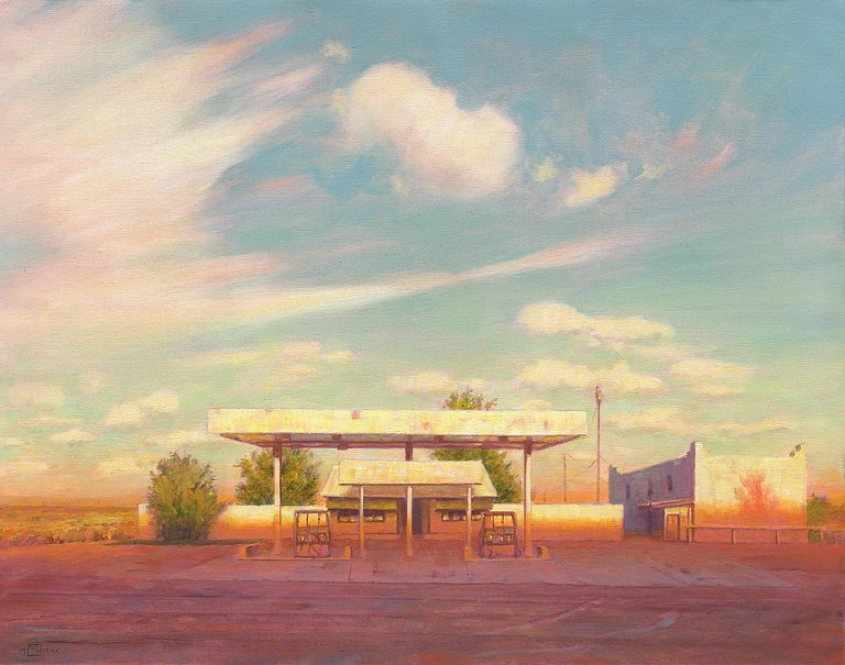 Mark Harrison - "Chambers" Oil Painting For Sale at 1stDibs