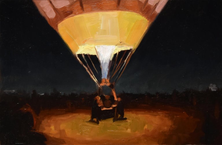 Riley Doyle - "Dawn Patrol 4" Oil Painting For Sale at 1stDibs