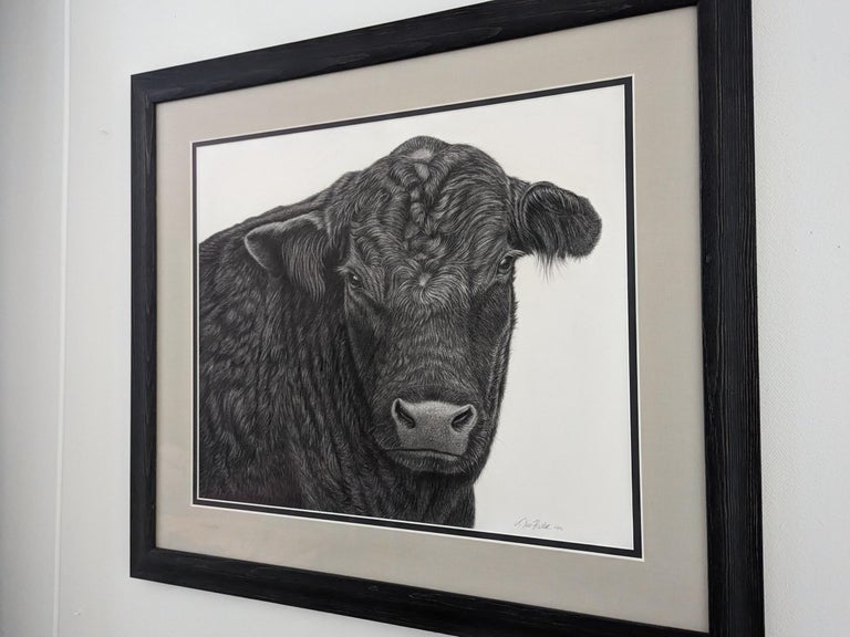 Tammy Liu-Haller - "Stand Down" Graphite Drawing For Sale at 1stDibs