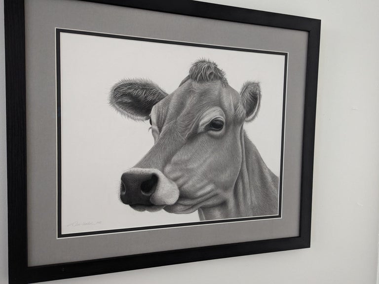 Tammy Liu-Haller - "Jersey Girl" Graphite Drawing For Sale at 1stDibs
