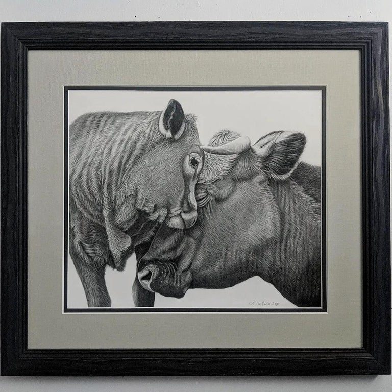 Tammy Liu-Haller - "Beloved" Graphite Drawing For Sale at 1stDibs