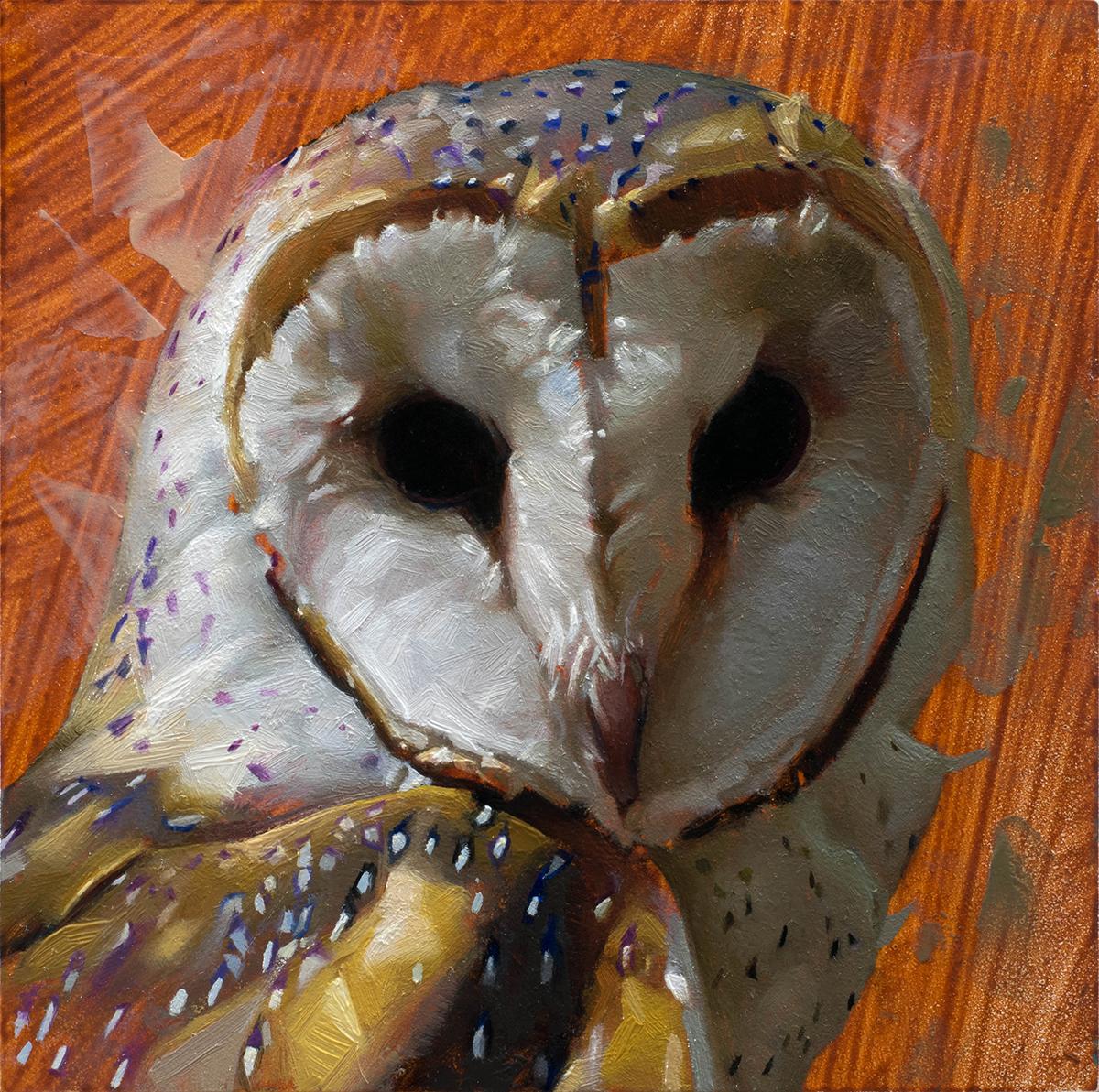 Jess Wathen - "Peer, " Oil painting at 1stDibs