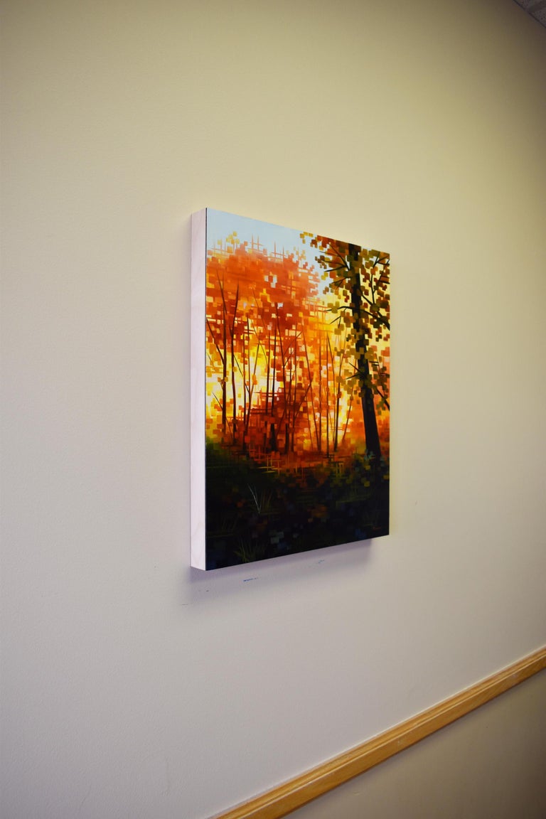 Michelle Condrat - "The Lucky Grove," Oil painting For Sale at 1stDibs