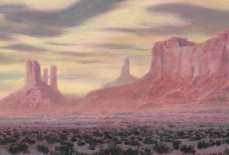 Mark Harrison - "Valley of the Rocks" Oil Painting For Sale at 1stDibs