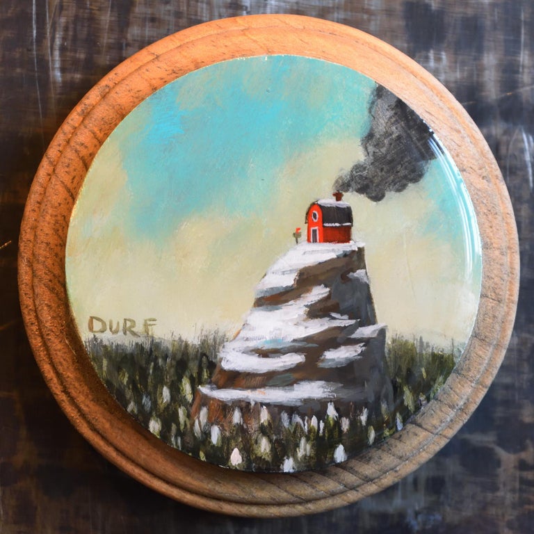 Nathan Durfee - "Letter from Paradise" Mixed Media painting For Sale at ...