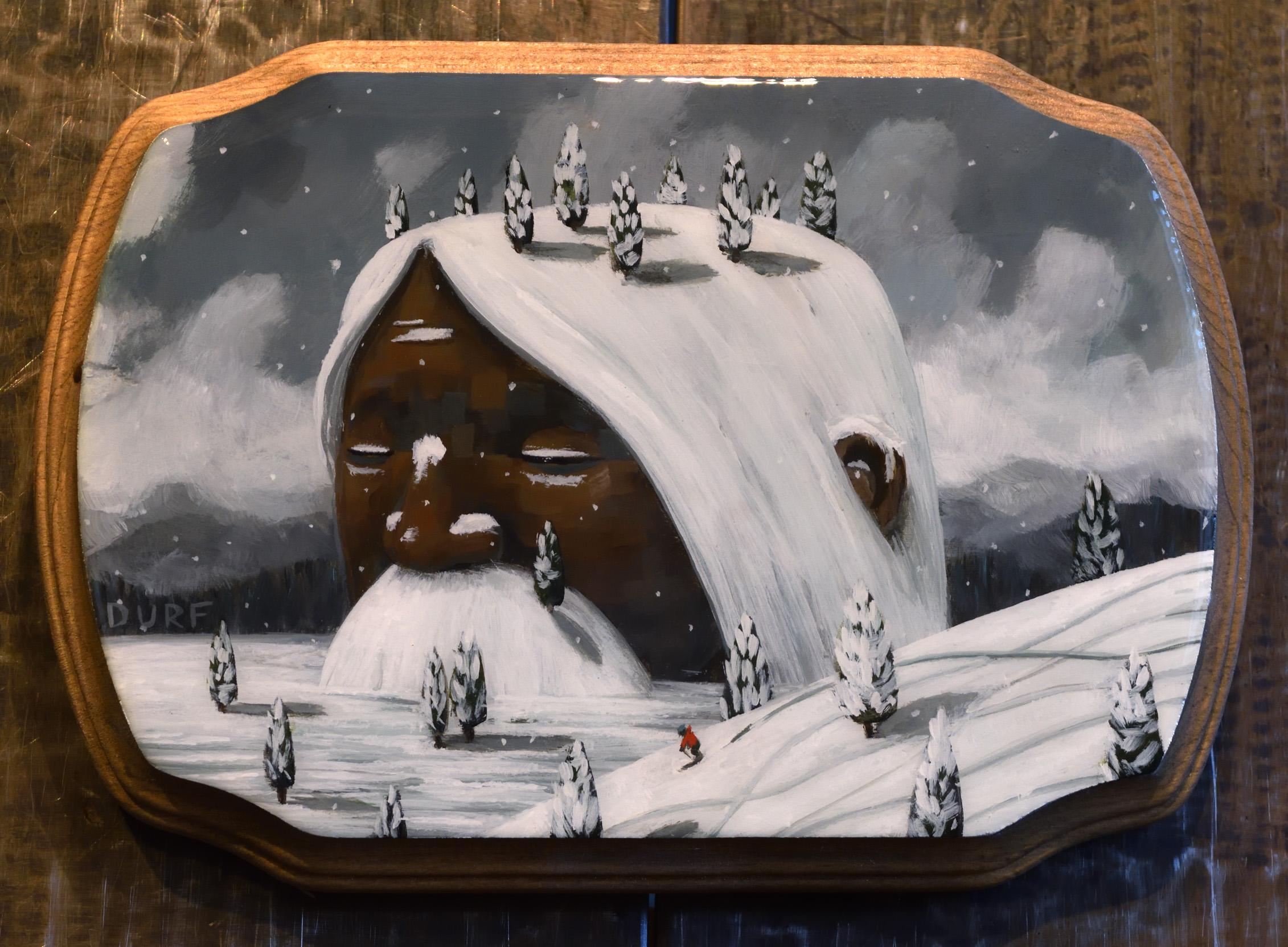 Nathan Durfee - "Slumbering by the Wildlife" Mixed Media painting For ...