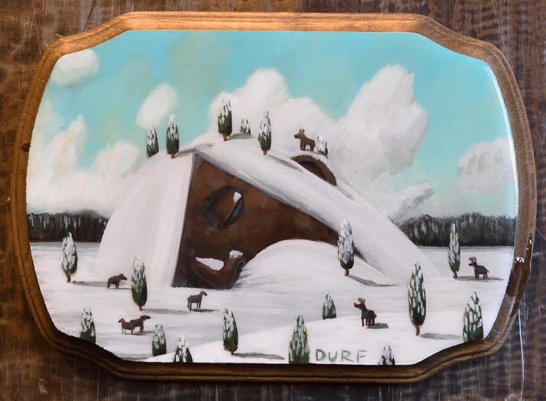 Nathan Durfee - "Slumbering by the Wildlife" Mixed Media painting For ...