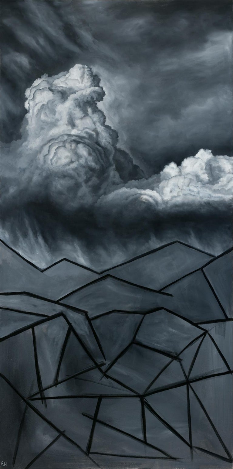 Robin Hextrum - "Rising Clouds and Shifting Lands" Oil Painting For ...