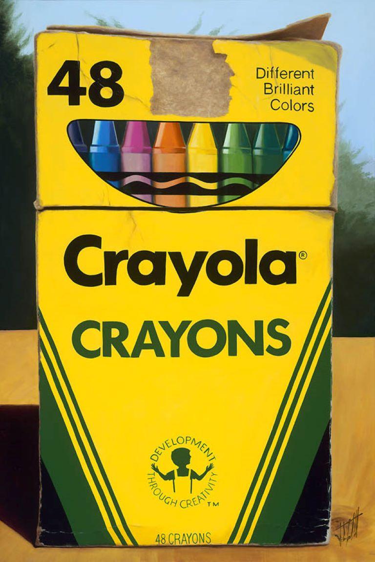 Josh Talbott - "Thinking Tools", Acrylic Painting at 1stDibs