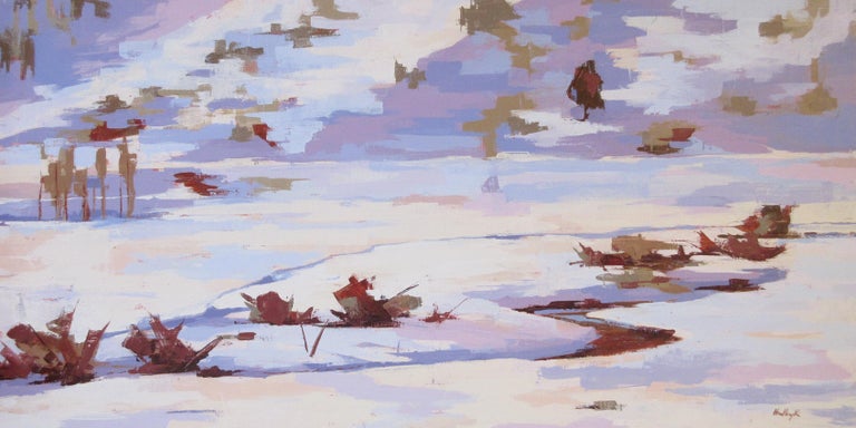 Hadley Rampton - "Allonge," Oil Painting For Sale at 1stDibs